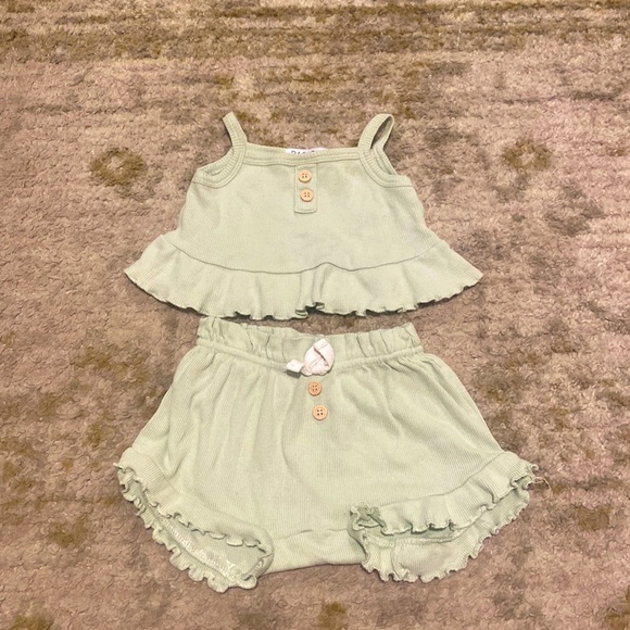 Rachel Zoe | Matching Sets | Rachel Zoe Baby Girl Light Green Tank ...